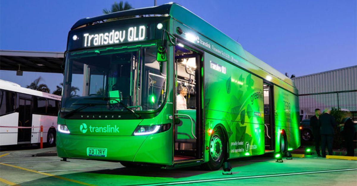 Transdev's 100% sustainably powered e-bus to hit Queensland roads | CCI ...
